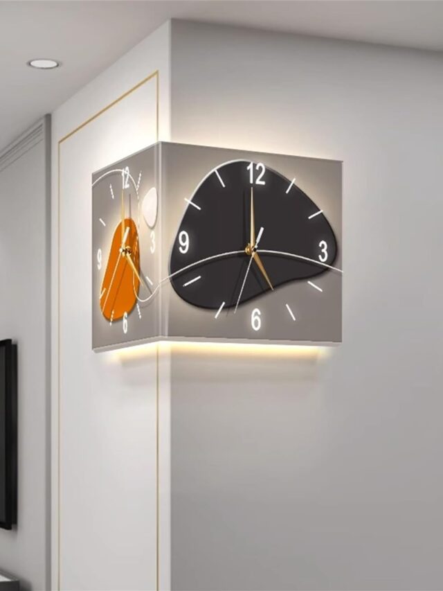 Elevate Your Space With Modern Corner Wall Clocks