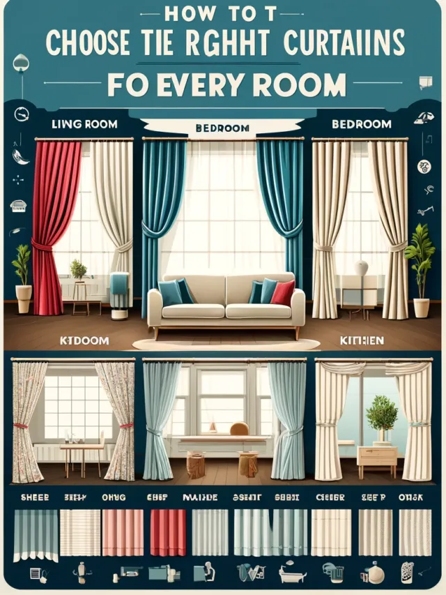 How To Choose The Right Curtains For Every Room